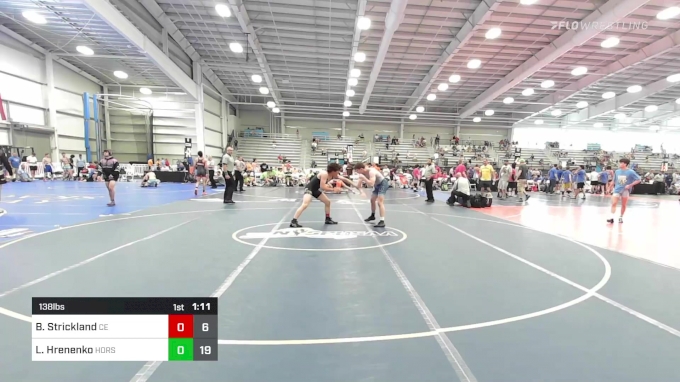 138 lbs Rr Rnd 2 - Brecken Strickland, Contender Elite Liberty vs Logan ...