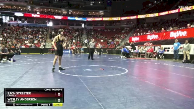 3A-165 lbs Cons. Round 4 - Wesley Anderson, Waukee vs Zach Streeter ...