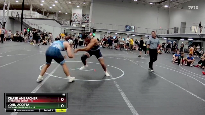 175 lbs Semis (4 Team) - John Acosta, Orchard South Gold vs Chase ...