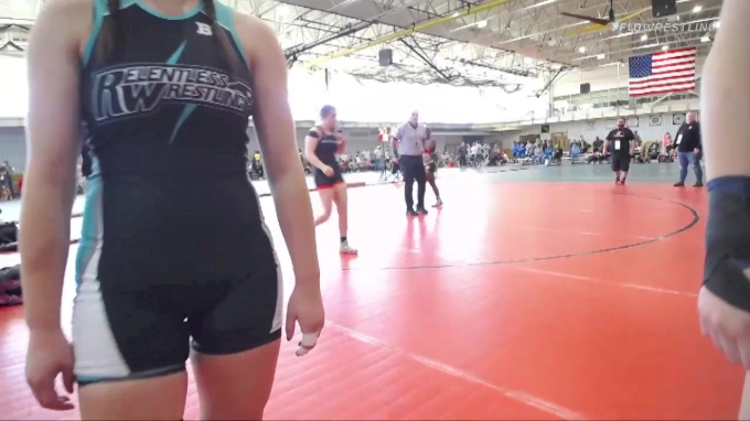 132 lbs Round 2 (6 Team) - Nicole Redmond, Black Mambas vs Abigail ...