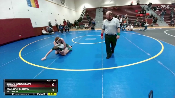 144 lbs Cons. Round 6 - Malachi Martin, Kelly Walsh vs Jacob Anderson ...
