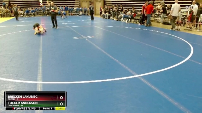 70 lbs Placement (4 Team) - Brecken Jakubiec, Rocori vs Tucker Anderson ...