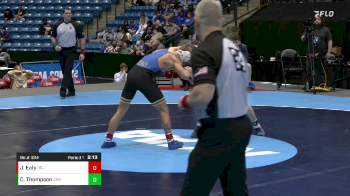 149 lbs 1st Place Match - Cody Thompson, Colorado School Of Mines vs ...