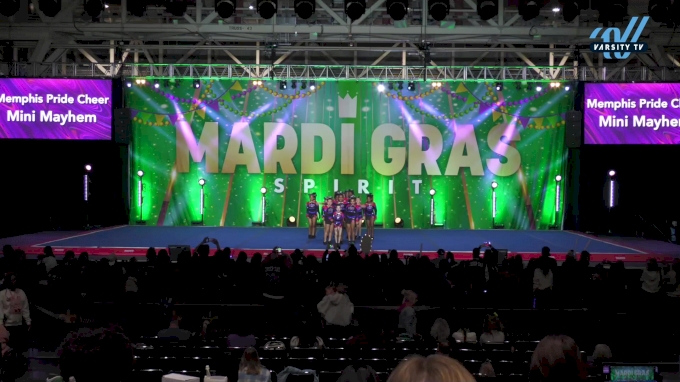 Memphis Pride Cheer - Mini Mayhem [2024 L2 Mini 2] 2024 Mardi Gras ...