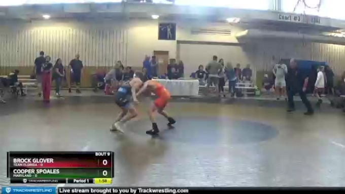 83 lbs 2nd Wrestleback (8 Team) - Brock Glover, Team Florida vs Cooper ...