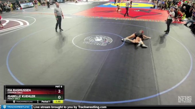 Champ. Round 1 - Isabelle Kuehler, Pierce Girls vs Fia Rasmussen ...