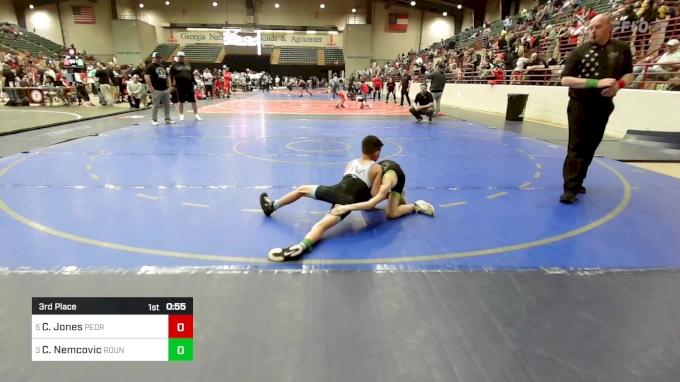 73 lbs 3rd Place - Charles Jones, Pedraza Wrestling vs Christopher ...