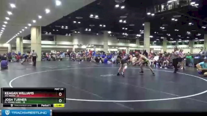 126 lbs Round 2 (10 Team) - Keagan Williams, STL White vs Josh Turner ...