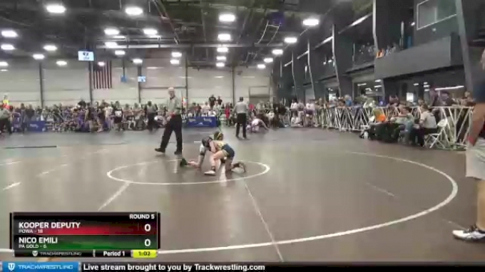 68 lbs Round 5 - Nico Emili, PA Gold vs Kooper Deputy, POWA