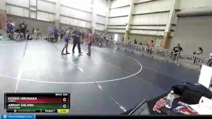 126 lbs Cons. Round 3 - Hoken Hironaka, Hawaii vs Abram Galvan, California
