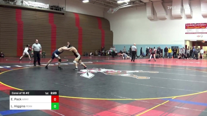 197 lbs Consi Of 16 #2 - Eli Pack, Army Prep vs Levko Higgins, Penn ...