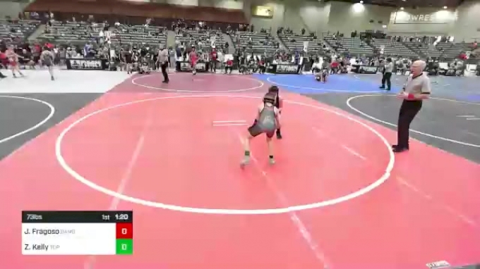 73 lbs Round Of 16 - Jeremiah Fragoso, Damonte Ranch Mustangs vs Zain ...