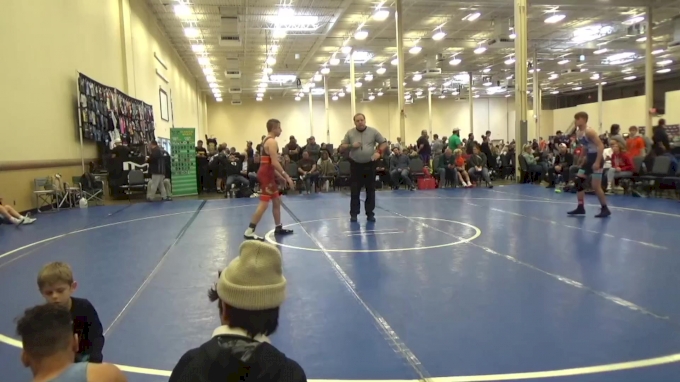 136 lbs Rr Rnd 1 - Conner Hoffman, Team Round-Up K-8 vs Blake Deaver ...