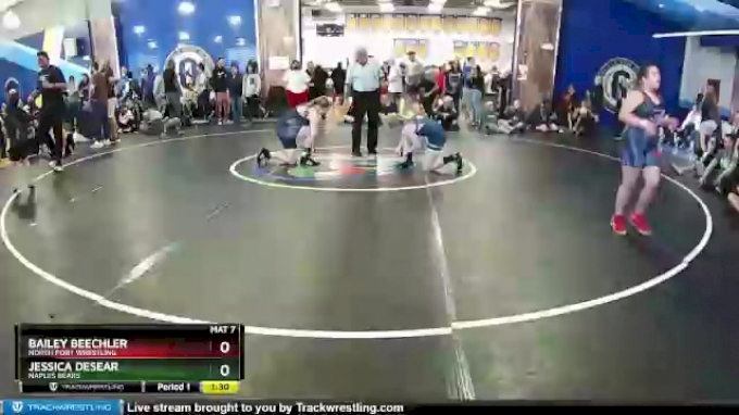 130 lbs Round 5 - Jessica Desear, Naples Bears vs Bailey Beechler ...
