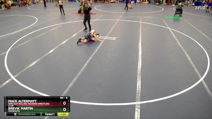 Champ. Round 1 - Brevik Martin, Minnesota vs Mack Altermatt, New Ulm ...