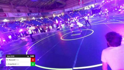 136 lbs 5th Place - Ruby Roswell, Trial's Wrestling Club vs Izzabella ...