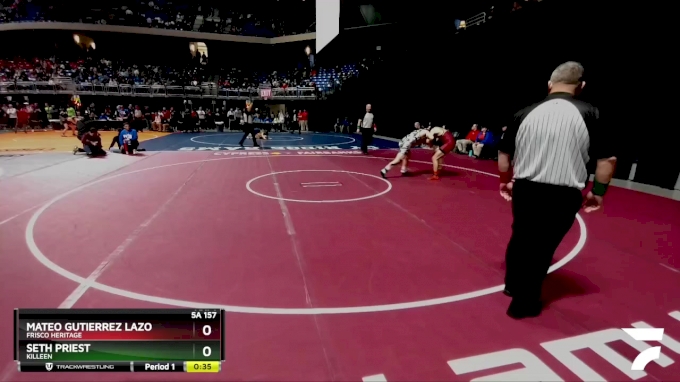 5A 157 lbs Cons. Round 3 - Seth Priest, Killeen vs Mateo Gutierrez Lazo ...