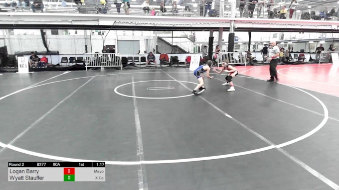 M-80A lbs Rr Rnd 2 - Logan Barry, Mayo Quanchi Judo, Wrestling & Bjj vs ...