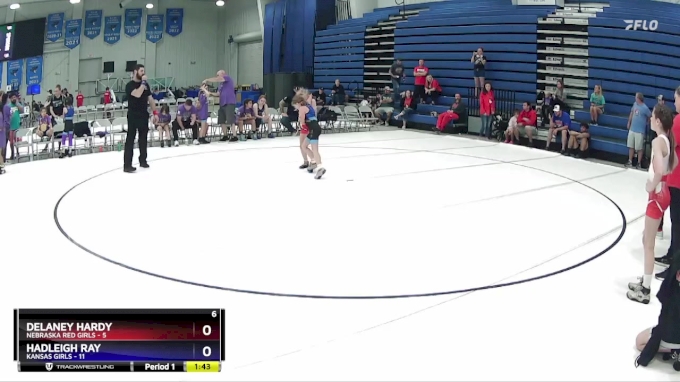 65 lbs Round 3 (6 Team) - Delaney Hardy, Nebraska Red Girls vs Hadleigh ...