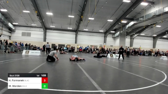 85 lbs Rr Rnd 3 - Harper Formanek, Black Fox Wrestling Academy vs Mason ...