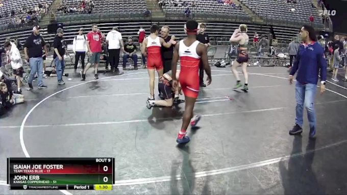 140 lbs Finals (8 Team) - John Erb, Kansas Copperhead vs Isaiah Joe ...