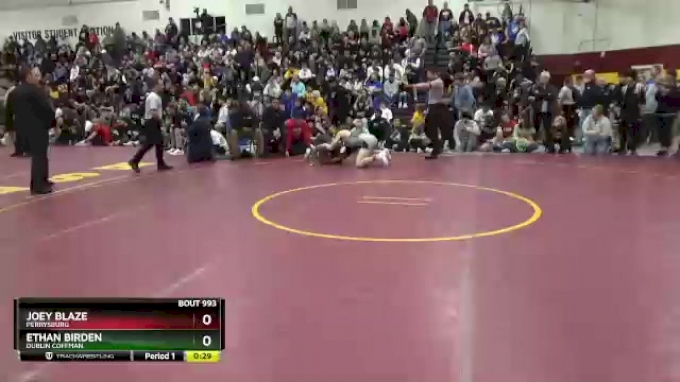 144 lbs 5th Place Match - Ethan Birden, Dublin Coffman vs Joey Blaze ...