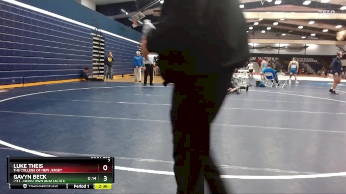 165 lbs Cons. Round 5 - Luke Theis, The College Of New Jersey vs Gavyn ...