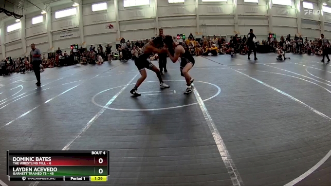 157 lbs Round 2 (6 Team) - Layden Acevedo, Garnett Trained TS vs ...