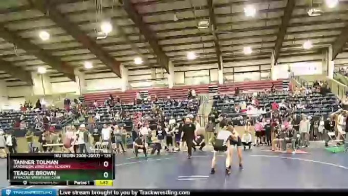 126 lbs Quarterfinal - Tanner Tolman, Sanderson Wrestling Academy vs ...