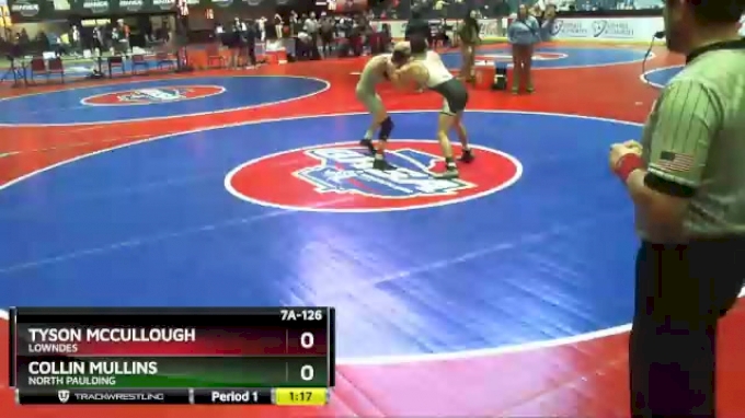 7 lbs Cons. Semi - Collin Mullins, North Paulding vs Tyson McCullough ...