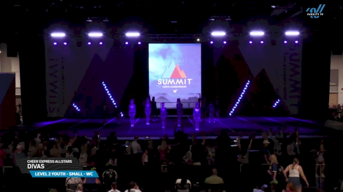 Cheer Express Allstars - Divas [2025 L2 Youth - Small - WC Day 2] 2025 The Youth Summit