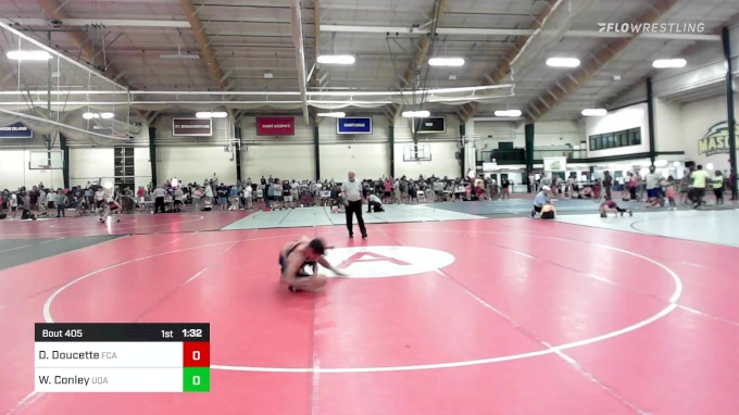132 lbs Round Of 16 - Dane Doucette, FCA Wrestling vs William Conley ...