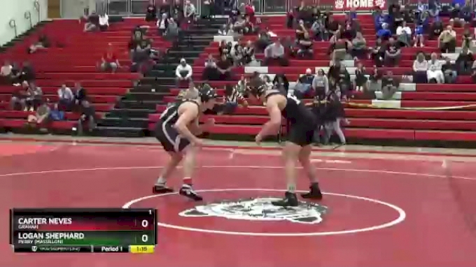 215 lbs 1st Place Match - Logan Shephard, Perry (Massillon) vs Carter Neves, Graham