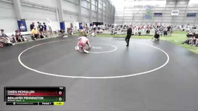 152 lbs Semis & 3rd Wb (16 Team) - Owen McMullen, Pennsylvania Blue vs ...