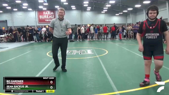 187 lbs Cons. Round 1 - Bo Gardner, Jefferson Forrest vs Sean Backus Jr ...