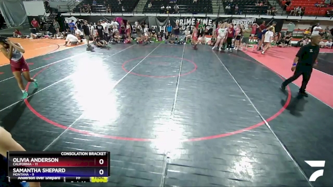 106 lbs Cross Bracket (8 Team) - Eleina Cortez, California vs Mercedez ...