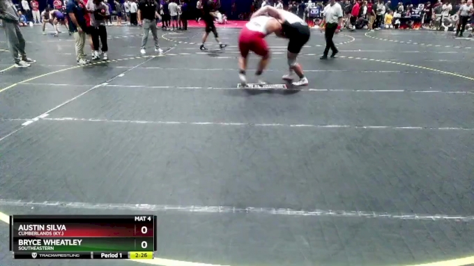 285 lbs 3rd Place Match - Bryce Wheatley, Southeastern vs Austin Silva ...