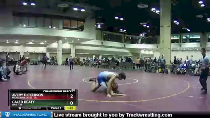 195 lbs Round 1 (16 Team) - Caleb Beaty, RAW vs Avery Dickerson ...