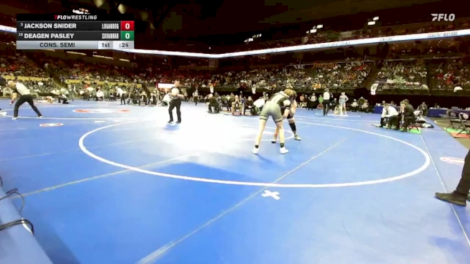150 Class 2 lbs Cons. Semi - Jackson Snider, Logan-Rogersville vs ...