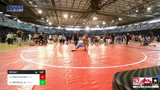 130-136 lbs Rr Rnd 1 - Jay Hammarsten, Pinnacle Wrestling Club vs ...