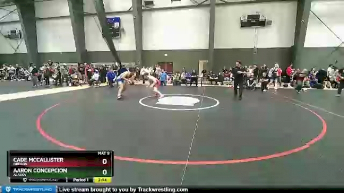 138 lbs 5th Place Match - Cade McCallister, Oregon vs Aaron Concepcion ...