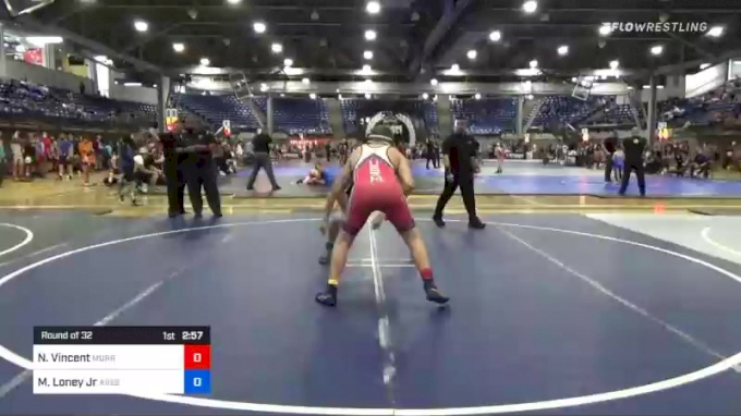 145 kg Round Of 32 - Nick Vincent, Murray Wrestling Academy vs Mike ...