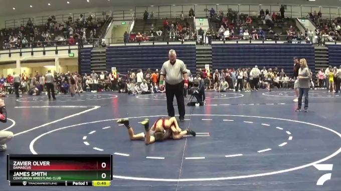 75 lbs Cons. Round 3 - Zavier Olver, Damascus vs James Smith, Centurion ...