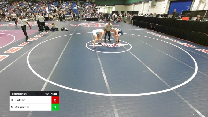190 lbs Round Of 64 - Cade Ziola, NE vs Noah Weaver, IN