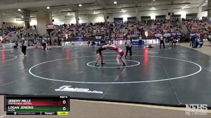 A 138 lbs Champ. Round 1 - Logan Jenkins, Alcoa vs Jeremy Mills ...