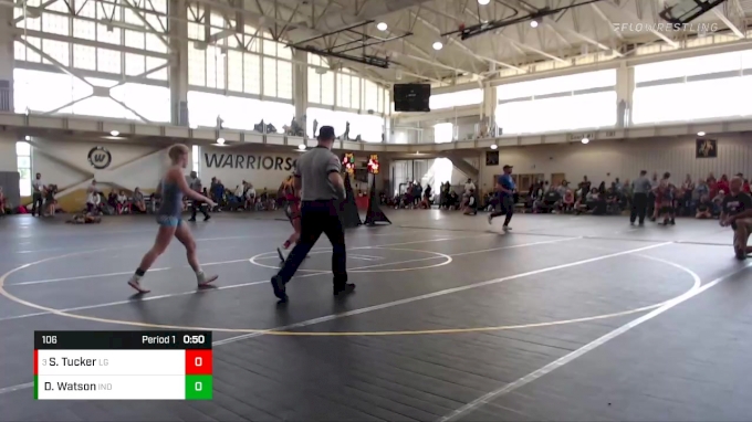 106 lbs Quarterfinal - Sarissa Tucker, Legacy vs Daylee Watson, Independent