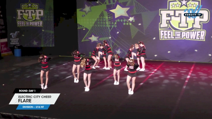 Electric City Cheer - Flare [2025 L2 - U16 NT Day 1] 2025 Feel The Power