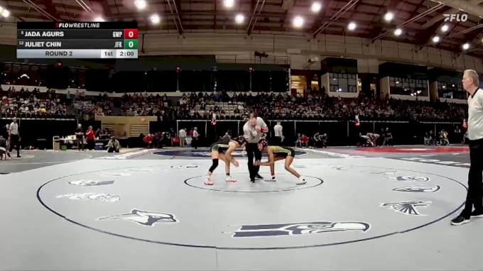 105 lbs Round 2 - Jada Agurs, Gwynn Park vs Juliet Chin, John F. Kennedy