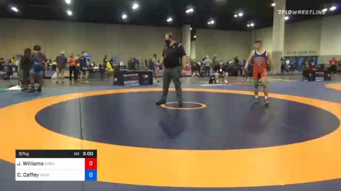 87 kg Quarterfinal - Joseph Williams, Shenandoah RTC vs Cameron Caffey ...