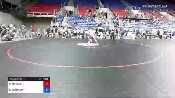 122 lbs Round Of 32 - Belicia Manuel, Michigan vs Sienna Landrum ...